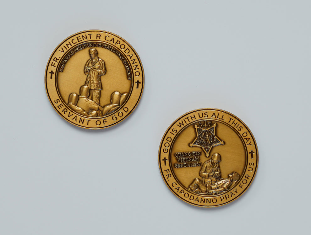 Challenge Coin II (2 inch diameter) – The Father Vincent Capodanno Guild